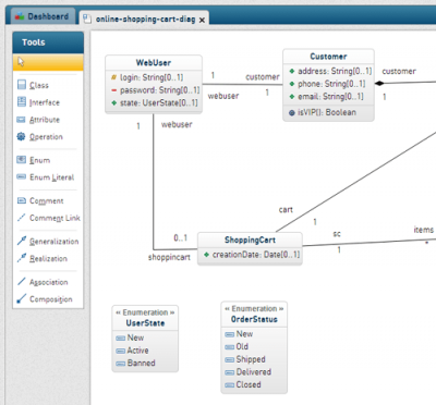 GenMyModel: Online UML Tool for software architects and developers ...