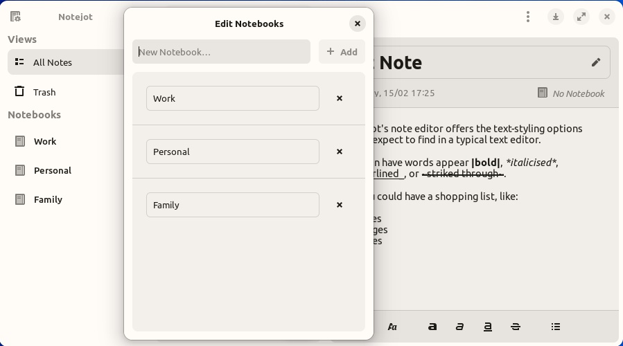 Notejot – Minimalist Note Taking App for Ubuntu/Linux – SUDOBITS Blog