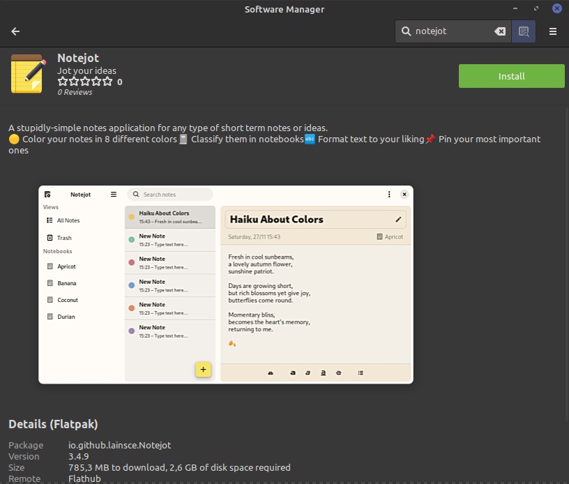 Notejot – Minimalist Note Taking App for Ubuntu/Linux – SUDOBITS Blog
