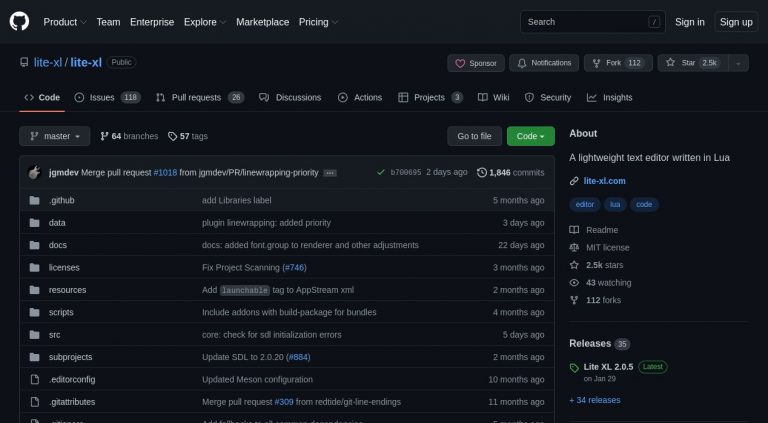 Meet the Lite XL Text Editor – SUDOBITS Blog