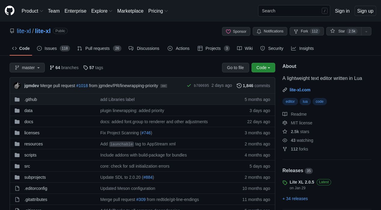 Meet the Lite XL Text Editor – SUDOBITS Blog